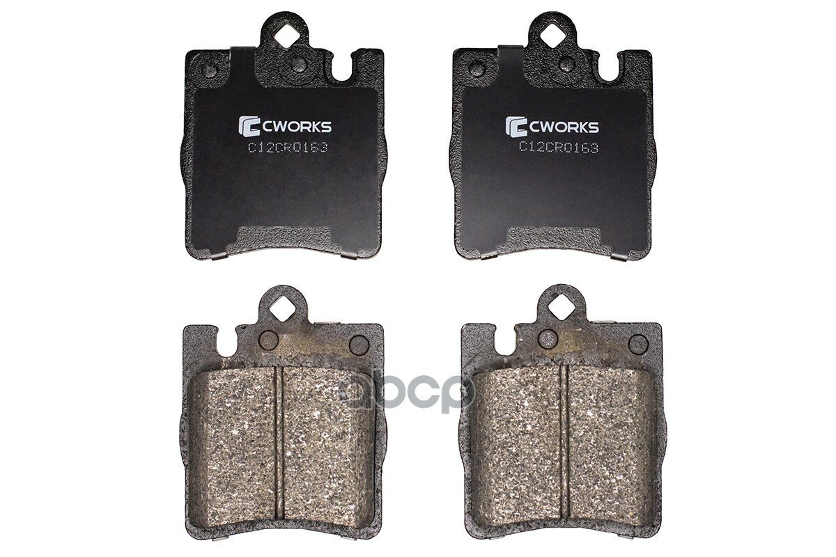 Тормозные колодки задние, Low Metallic CWORKS арт. C12CR0163