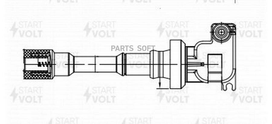 STARTVOLT SC-3010 Катушка зажигания для а/м BYD F3 (05-) 1.5i (SC 3010) ()