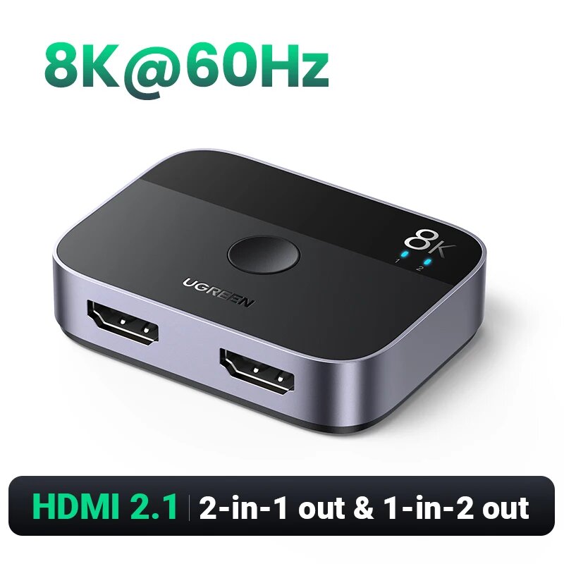 UGREEN HDMI разветвитель CM561/217 8K HDMI 2.1