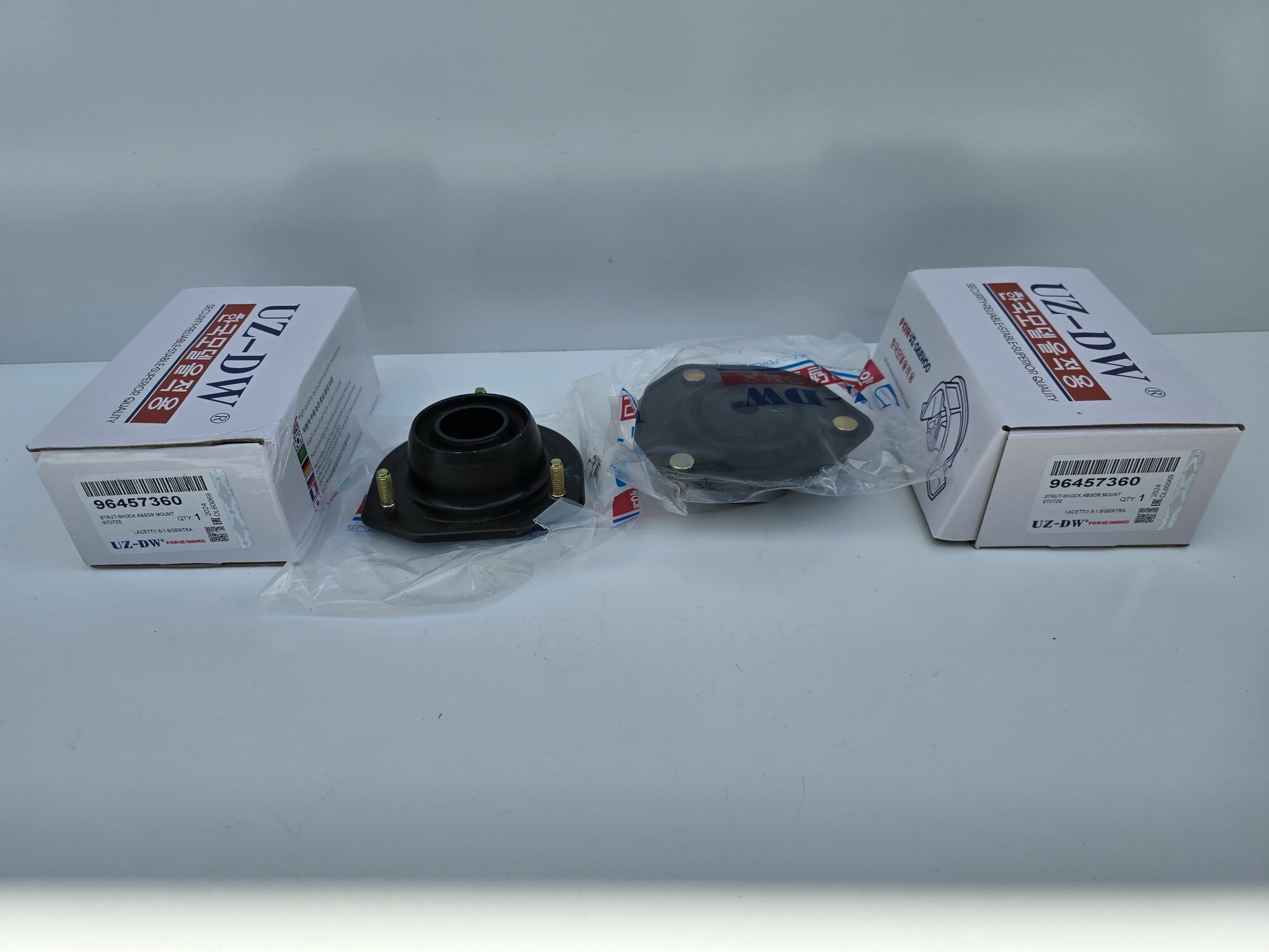 Опора заднего амортизатора (комплект 2 штуки) Лачетти, Джентра, Нубира