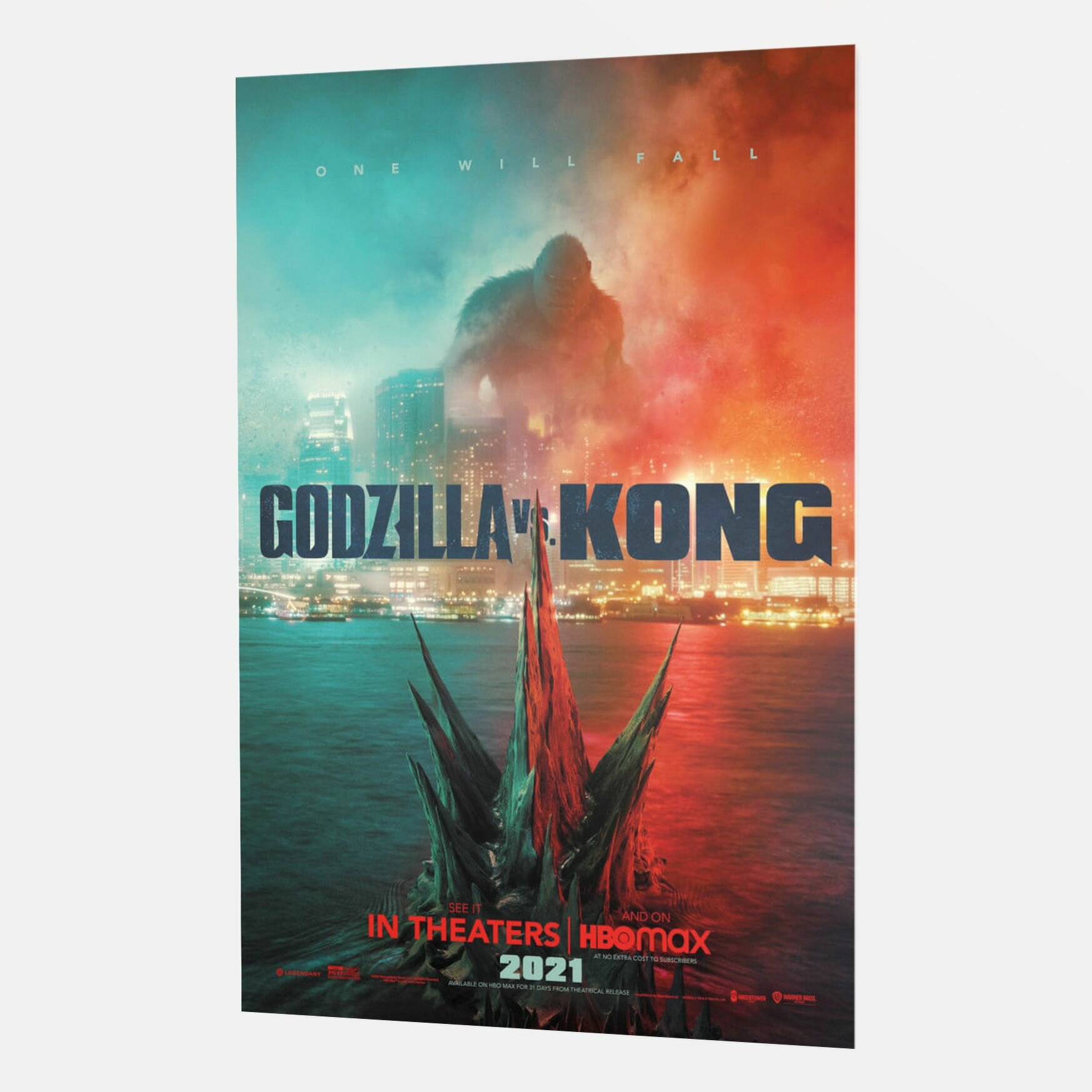 Постер (плакат) по фильму Годзилла против Конга 40x60 см. от Poster4me