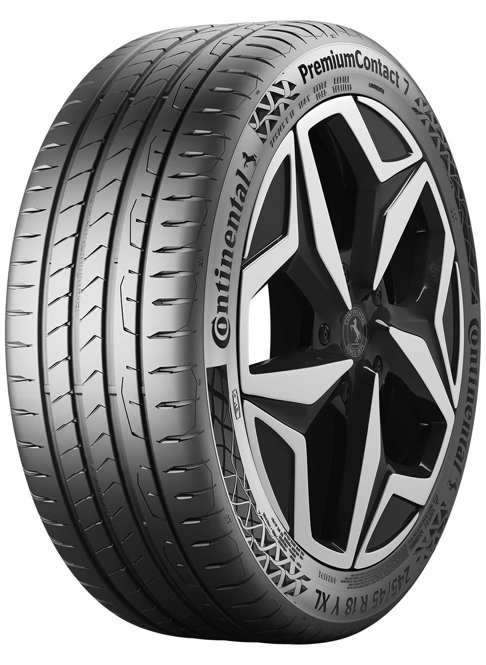 Шины легковые летние 285/45R20 Continental PremiumContact 7, индекс нагрузки 112, индекс скорости H