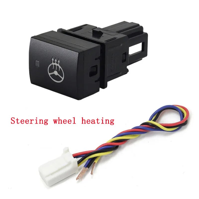 1 шт, аудио BSM DRL, светодиодный музыкальный руль, радар, кнопка переключения обогрева для Nissan Leaf 18-19 Steer Sheel