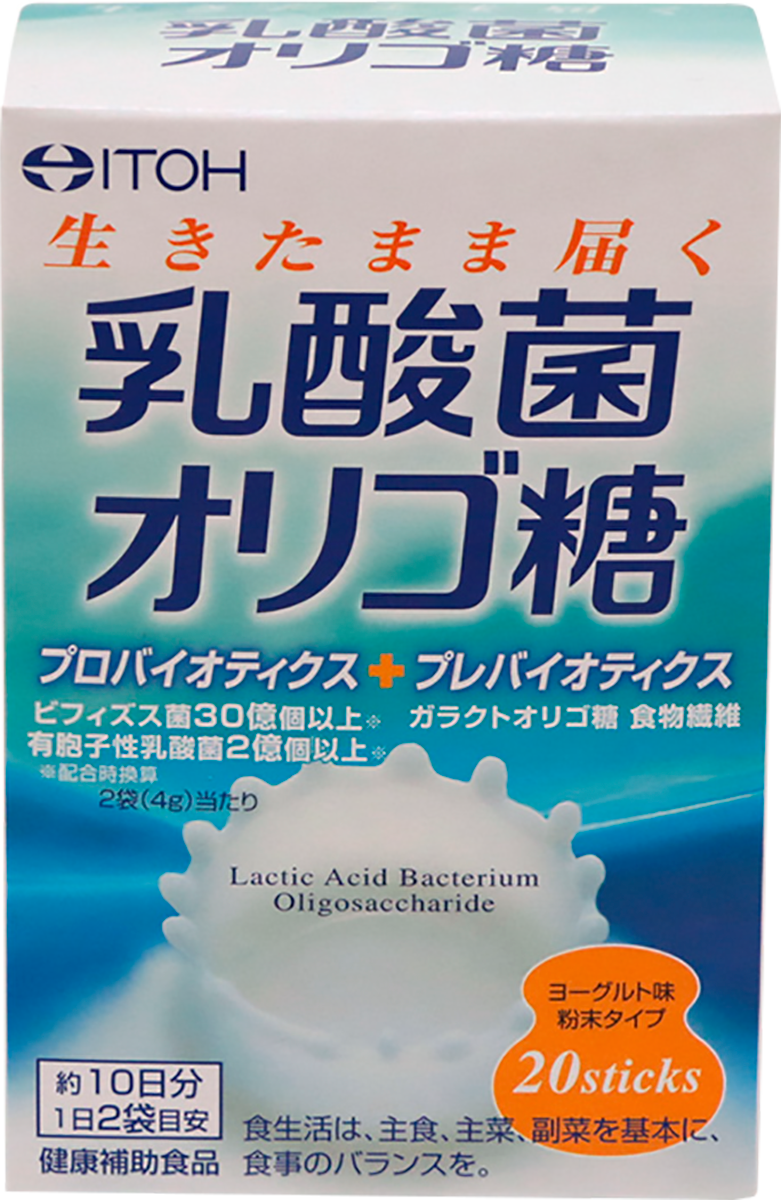 Бифидобактерии с олигосахаридом, 20 стиков, ITOH