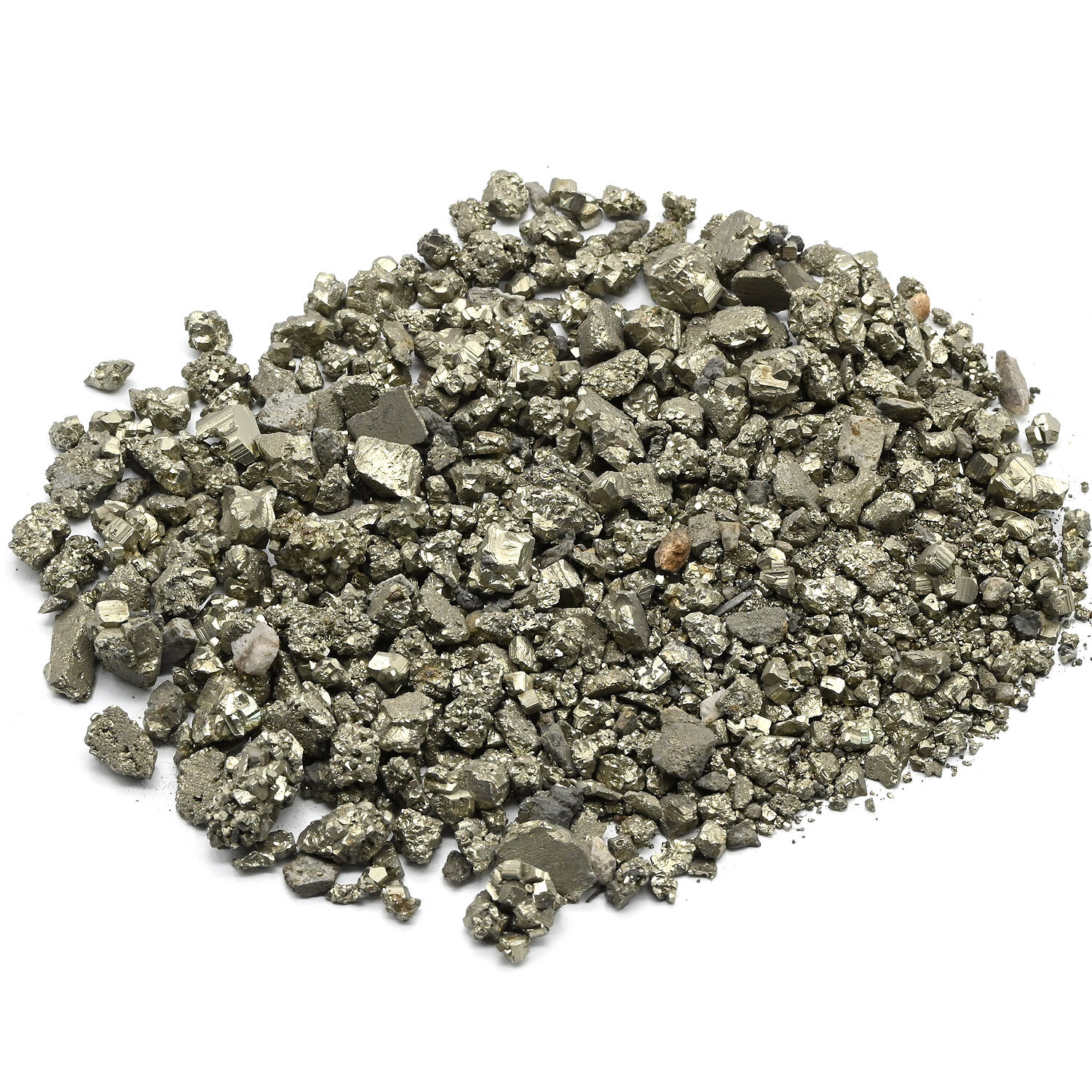 Пирит фракция (А) 3-10мм, упаковка 100г .