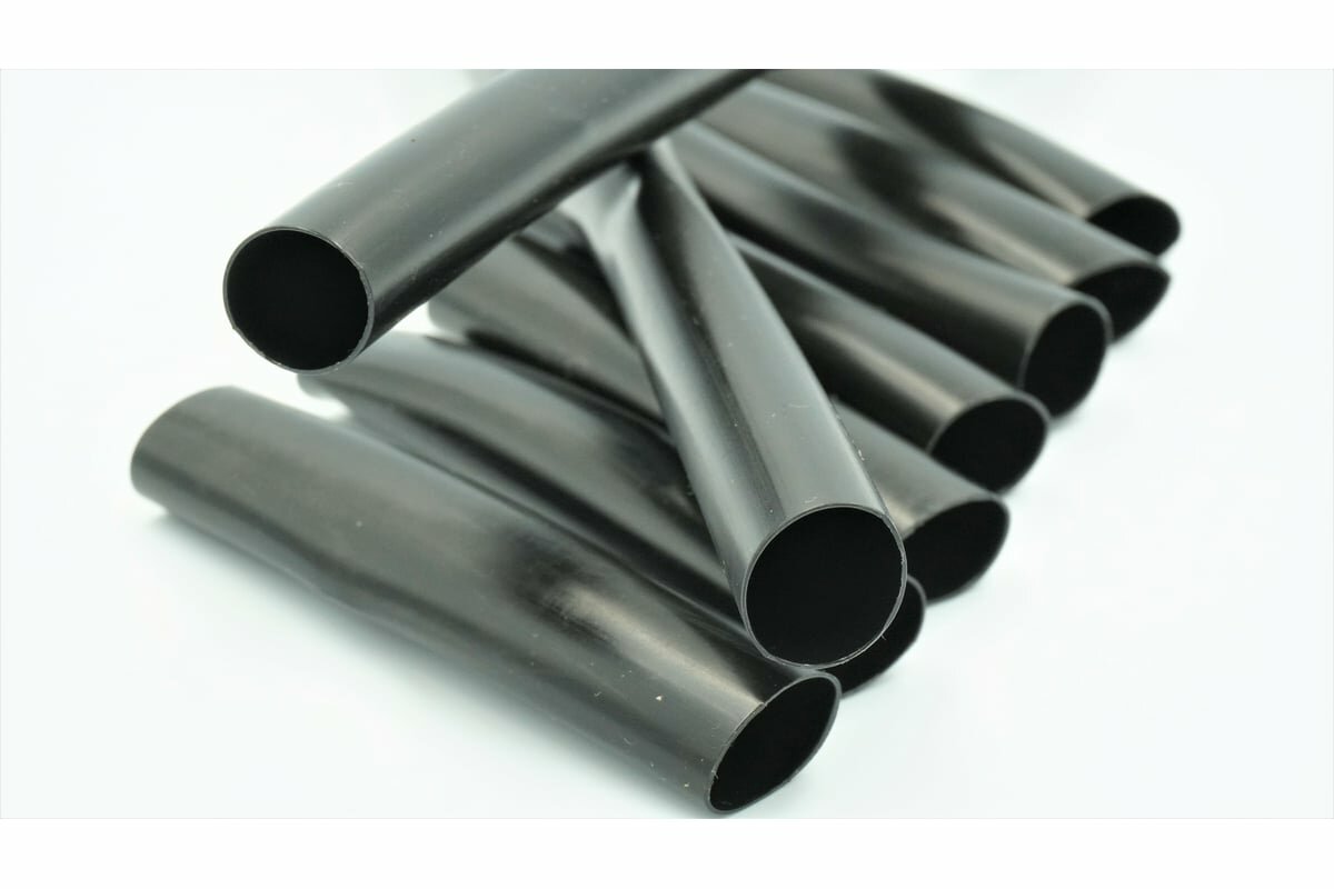 Термоусаживаемая трубка Мемотерм-ММ ТТЭ-С 16/8 черная 1 м для кабельной изоляции