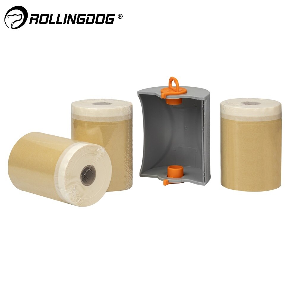 Набор укрывочный Rollingdog 3 рулона бумаги + диспенсер (4 предмета), арт.81321
