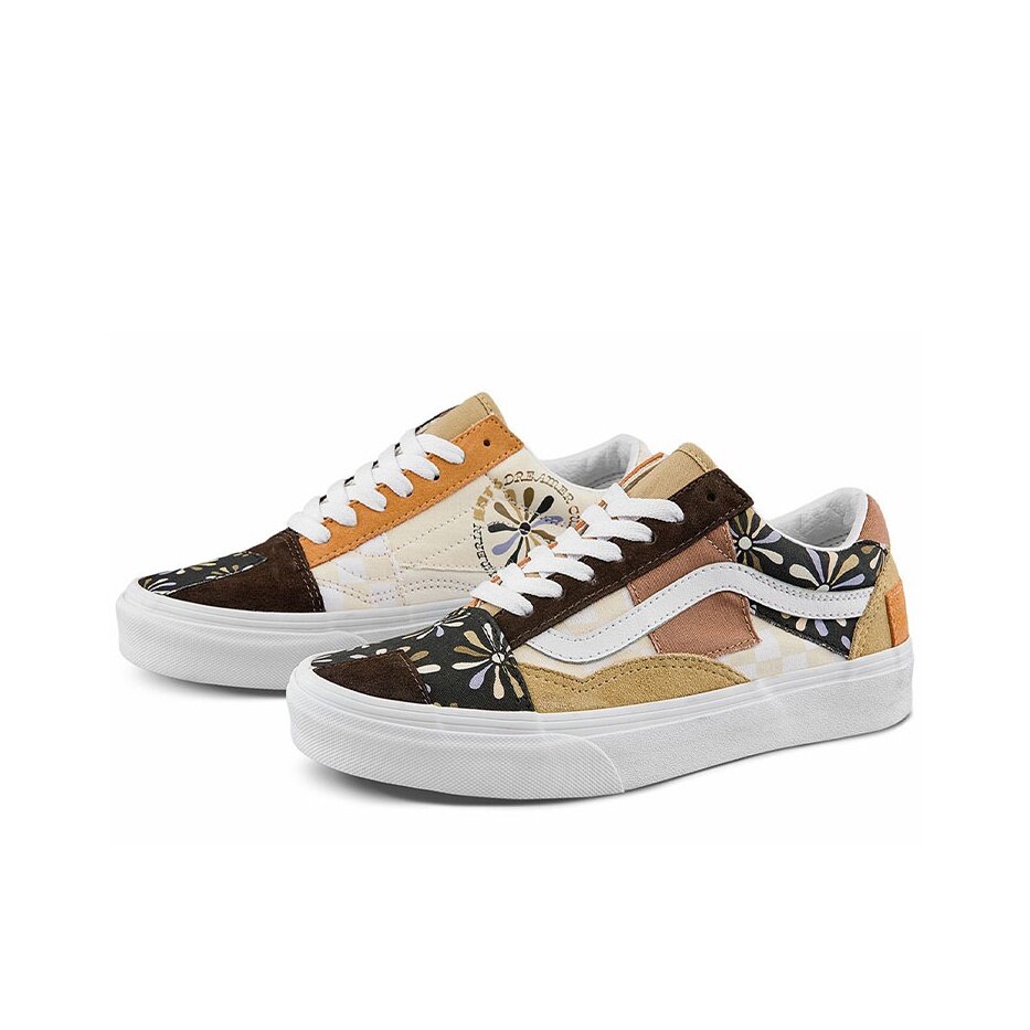 Кроссовки VANS Old Skool, размер EU 38 стопа (24CM), коричневый — фото 1