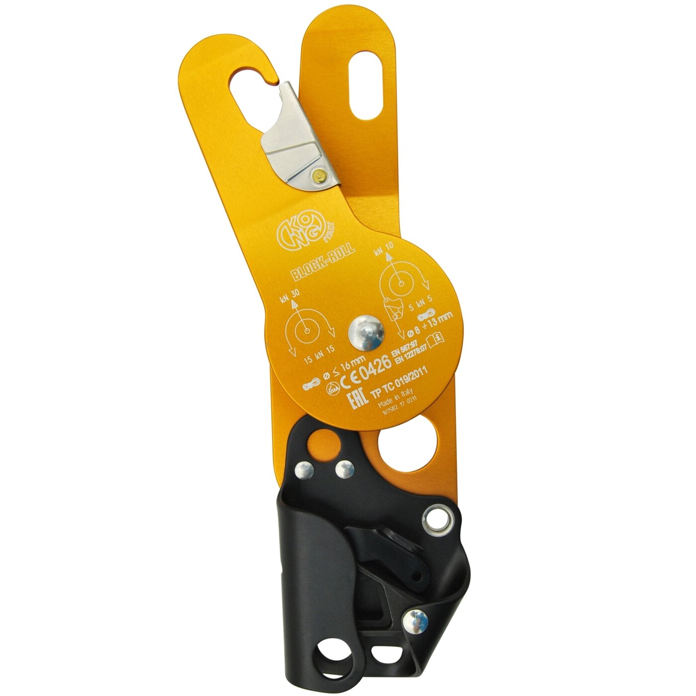 BlockRoll Kong блок с зажимом (блоктормоз)