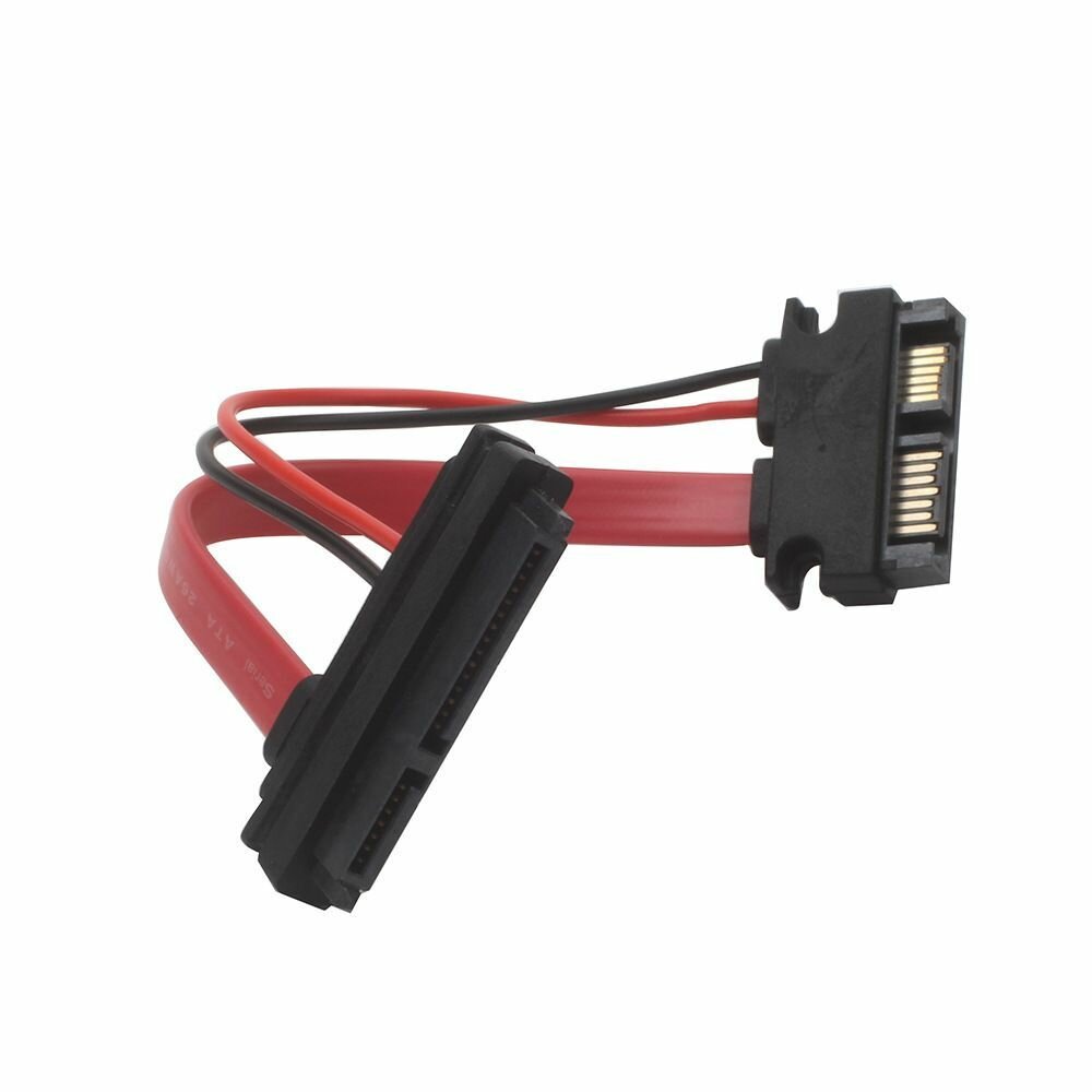 Переходник удлинитель SATA-SATA (вход-выход) 13 pin - 22 pin 15 см