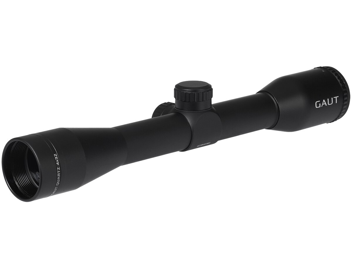 Прицел Gaut Quartz 4X32, Сетка 3 (Mil-Dot) Нить
