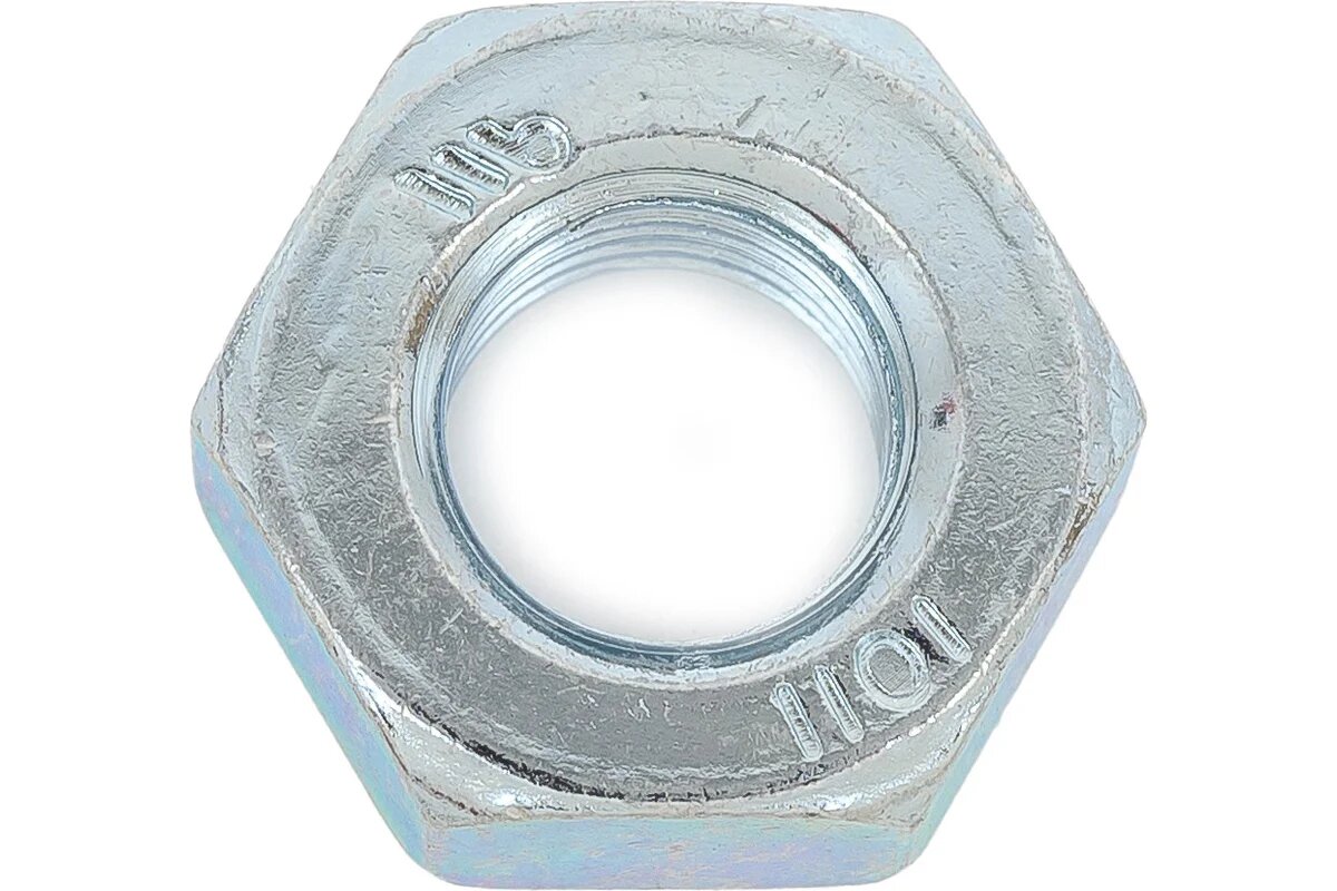 ZAMETAL Гайка М 10 х 1,25 * 10.0 DIN 934 оц. / уп. 500 шт/ ZA516459