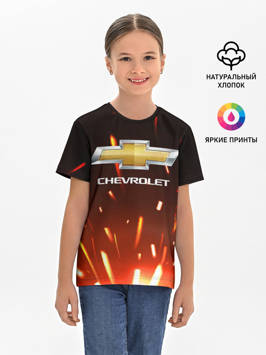 Футболка хлопковая детская CHEVROLET