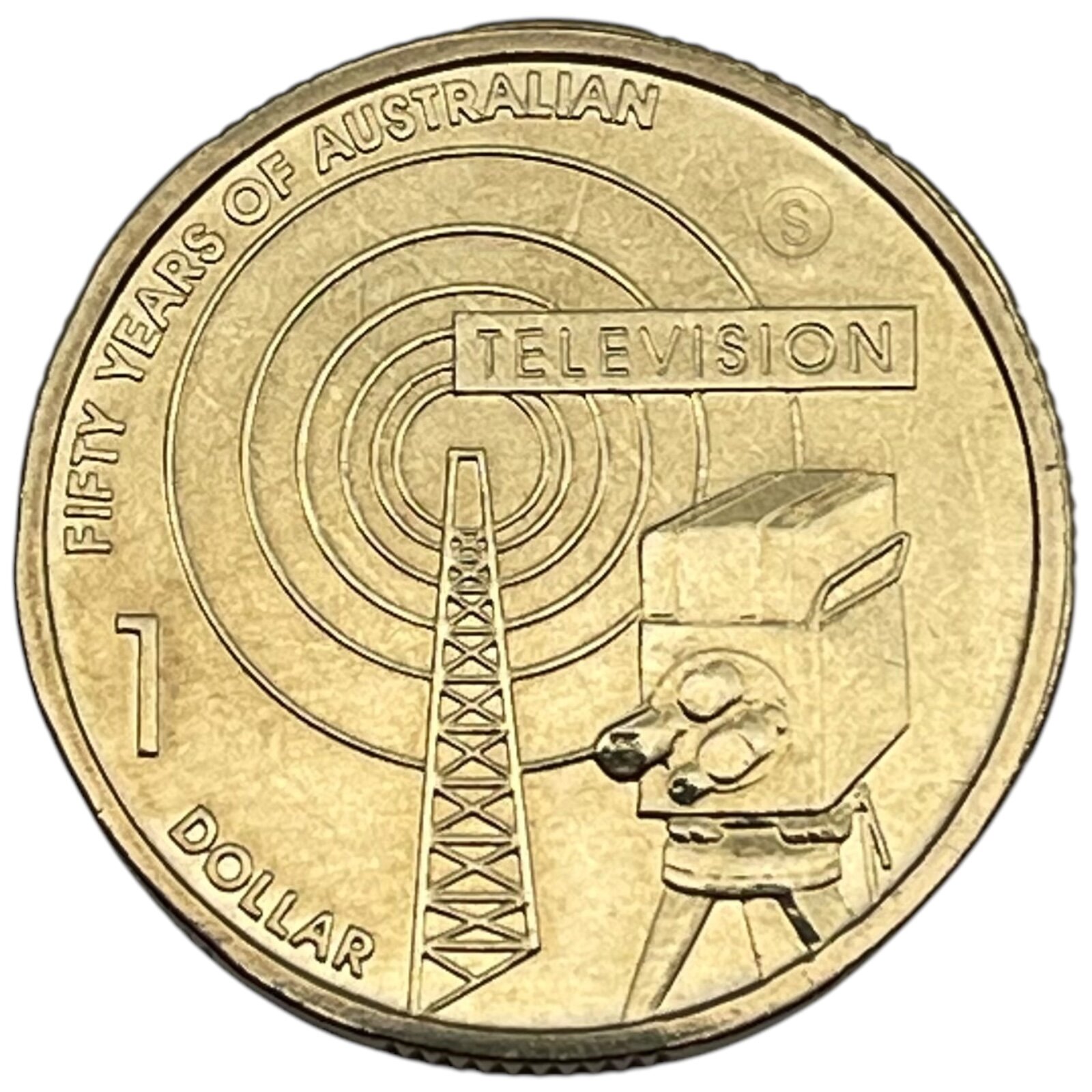 Австралия 1 доллар 2006 г. (50 лет австралийскому телевидению) (S)