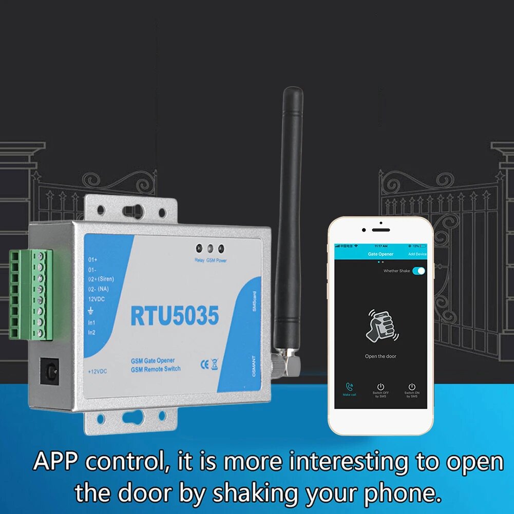 APWIKOGER Gate Opener Relay Switch