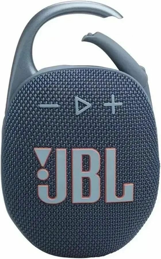 Колонка портативная JBL Clip 5, 7Вт, синий (JBLCLIP5BLU)