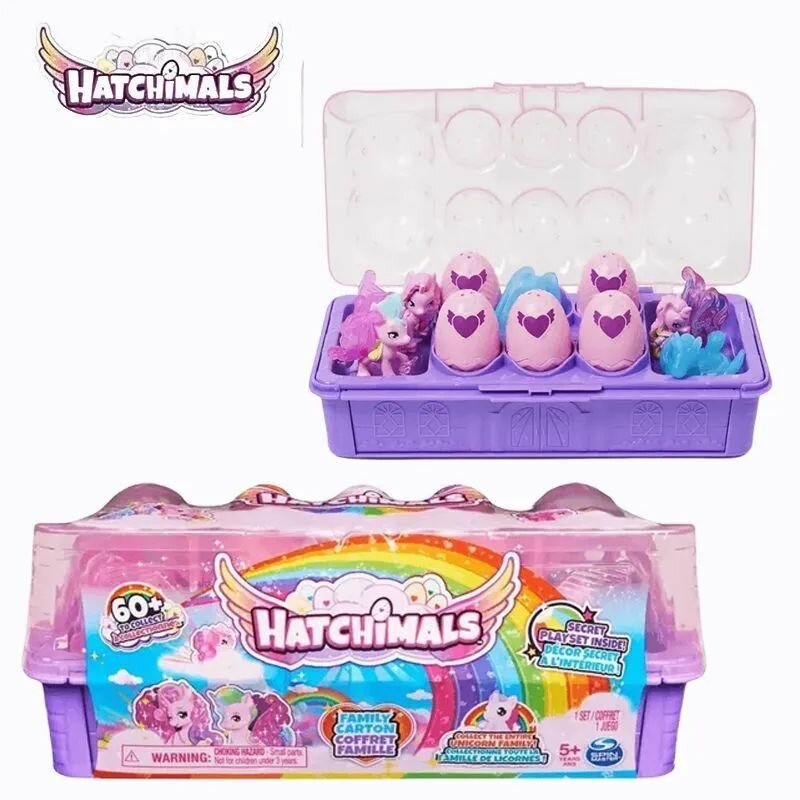 Hatchimals mini Hatch, волшебное яйцо, домашнее животное может вылупиться, креативные детские игрушки для маленьких девочек/Птичий рай
