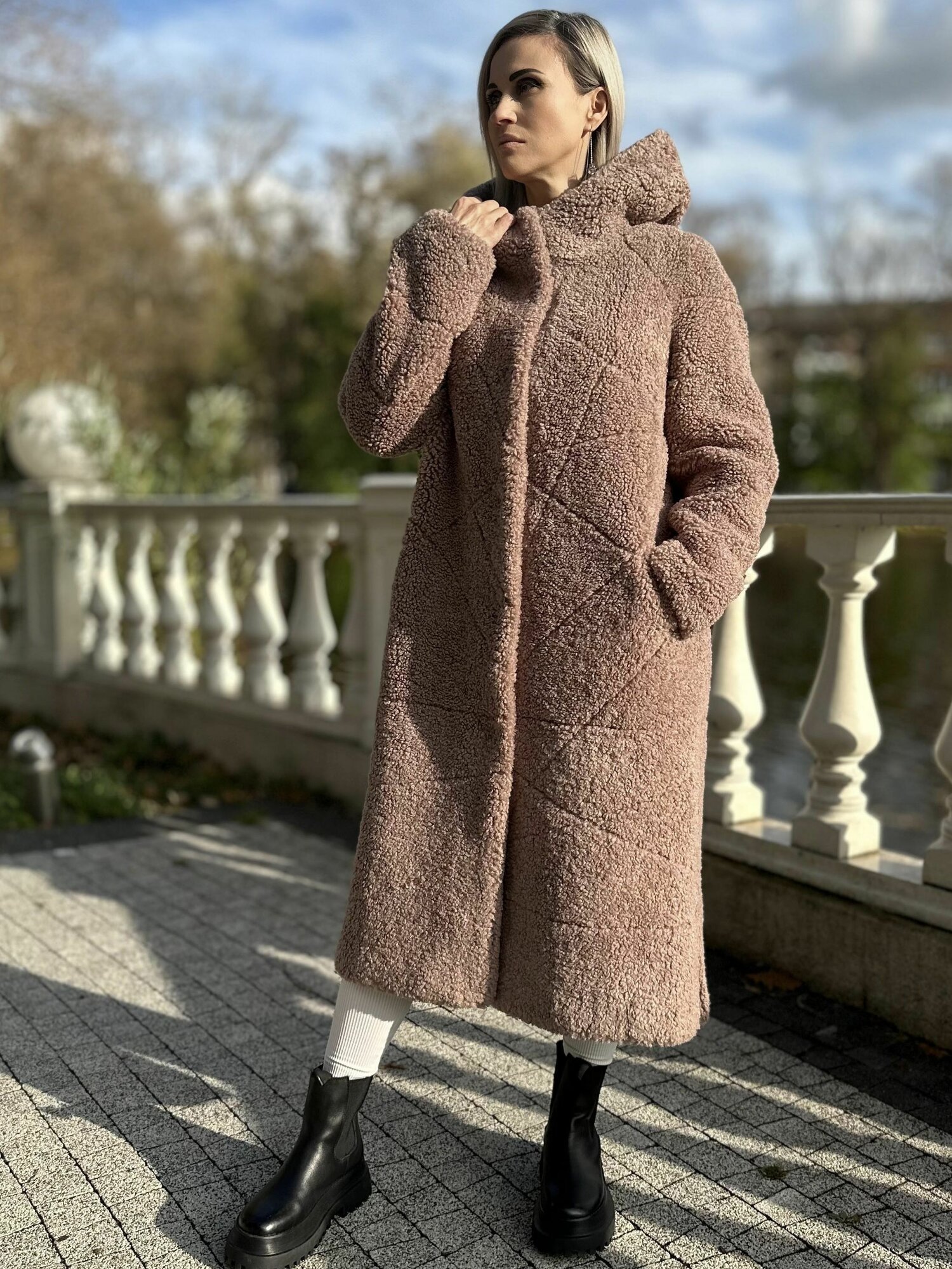 Шуба чебурашка