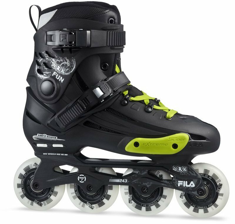 Коньки роликовые FILA NRK FUN black/yellow