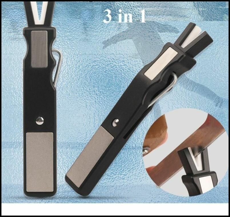 Инструмент для заточки коньков, рогатка, 3 в 1
