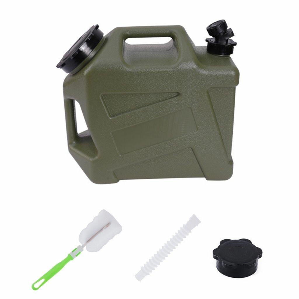 Контейнер для воды кемпинга, 12-литровые контейнеры, кувшины хранения без утечек пеших прогулок