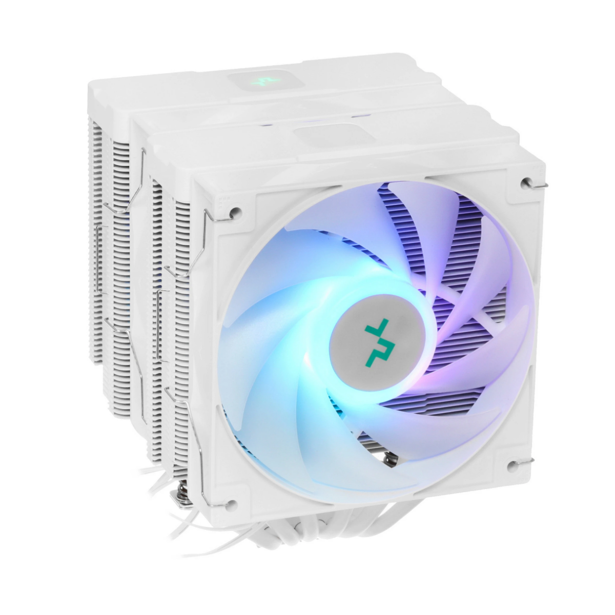 Кулер для процессора DEEPCOOL AG620 DIGITAL WH ARGB (R-AG620-WHADMN-G-2) белый