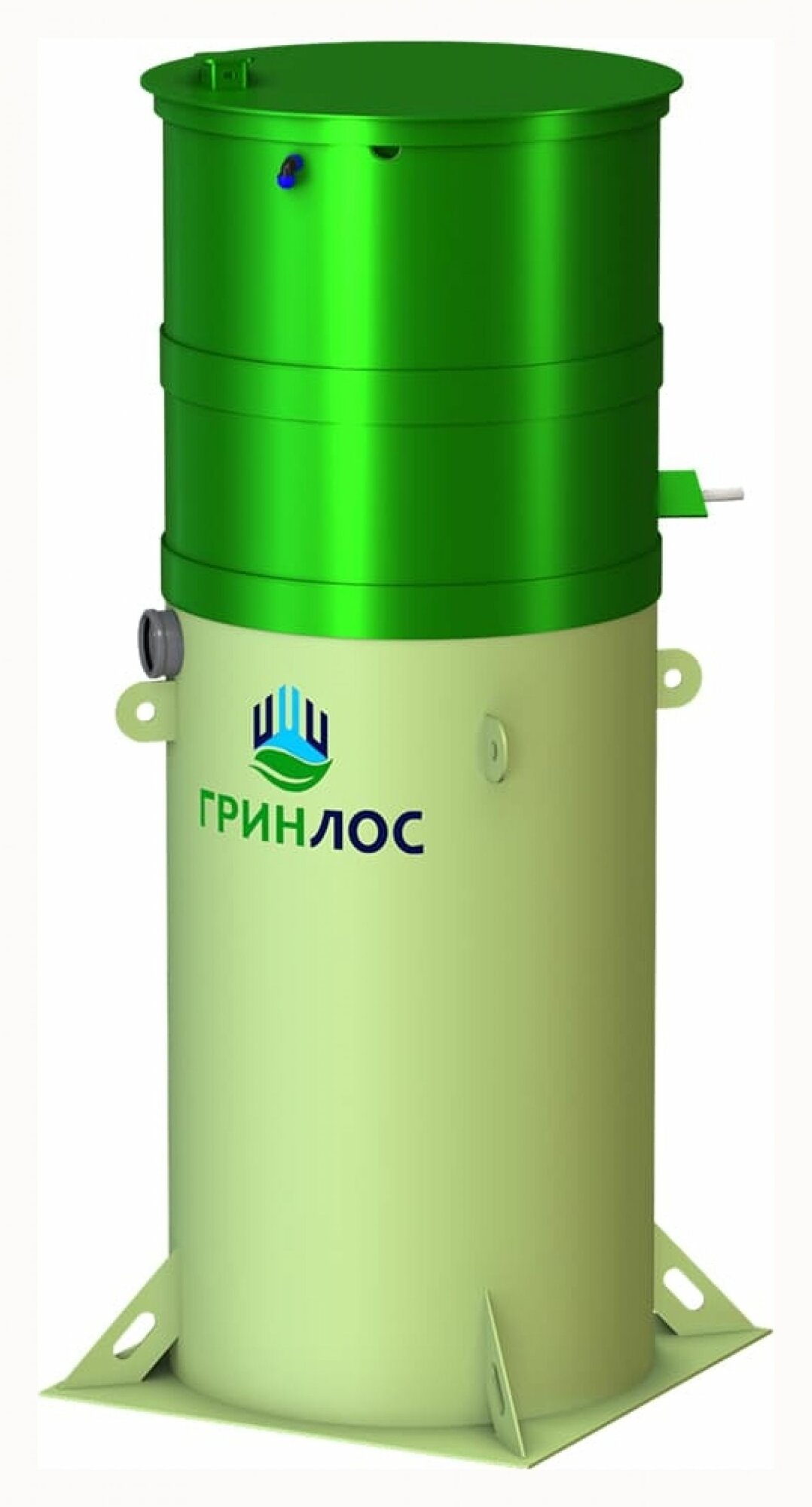 Септик для дома Гринлос Аэро Лайт 5 Пр Миди (1 м3/сут, с насосом, на 5 человек)