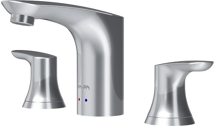 Смеситель для раковины AM.PM Like F8008000 хром, глянцевый, кран для ванной в раковину, из латуни