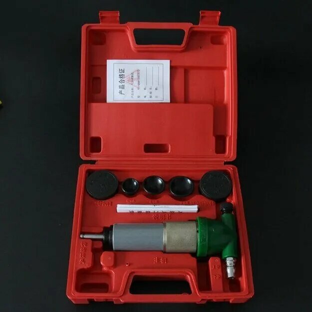 Пневматический притирочный станок Инструмент ремонта автомобильных двигателей Станок пневматической шлифовки клапанов Комплект для притирки седла