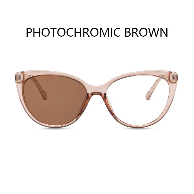 Фотохромные очки Женские C7 Photo Brown +2.0