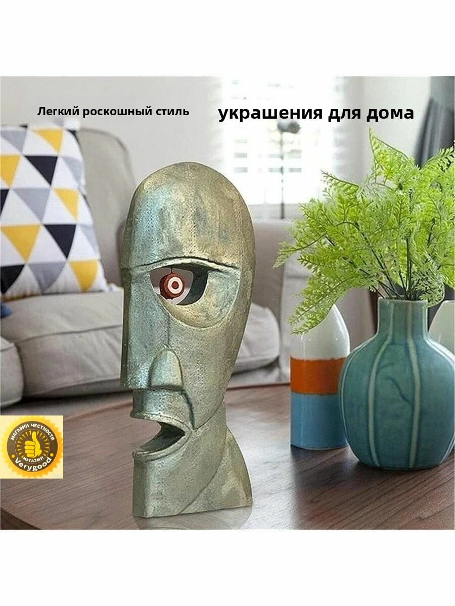 Скульптура головы Белла художественный декоративный предмет для интерьера в европейском и американском стиле