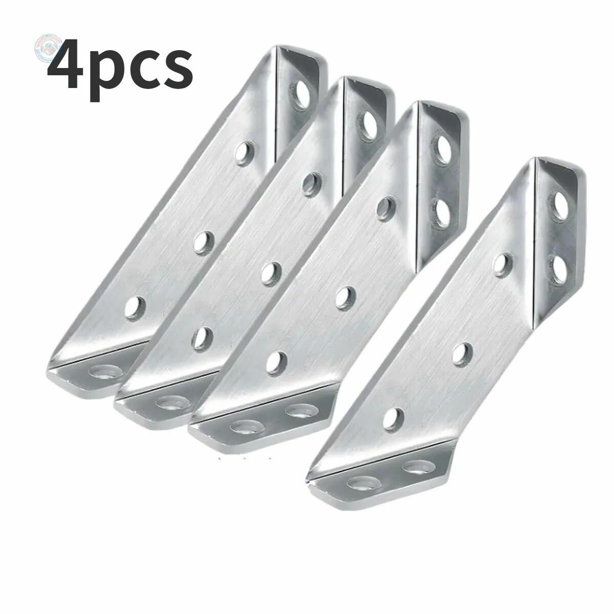 Соединительный уголок для мебели, нержавеющая сталь, усиление столов и полок, 90 крепежный угол, универсальный металлический кронштейн
