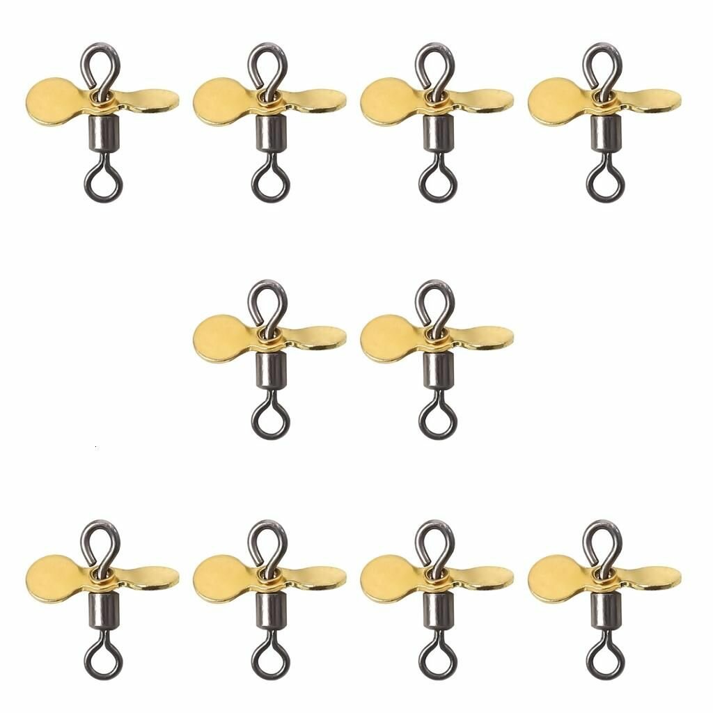 Пропеллеры для самодельных рыболовных приманок, Золотой - L