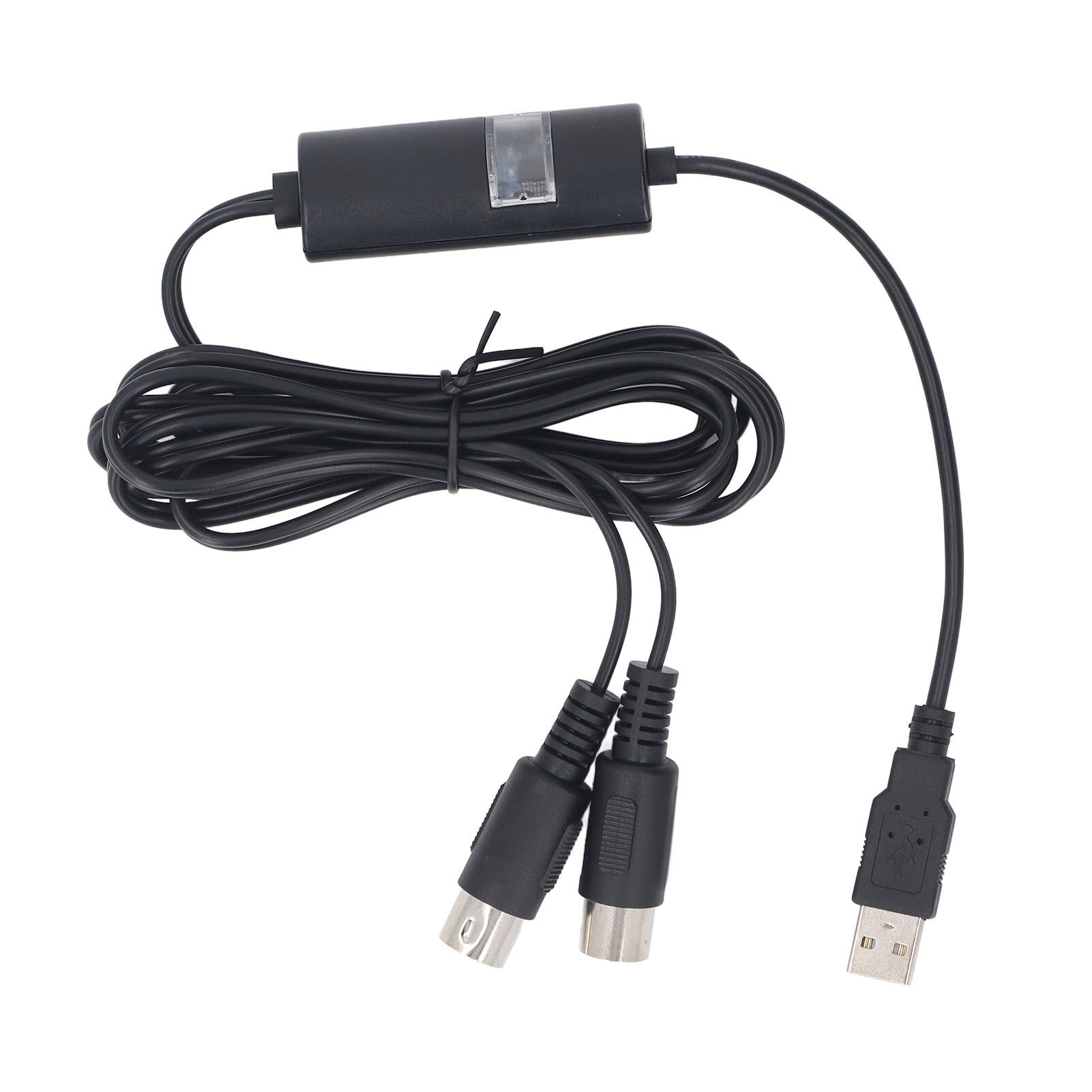 USB -MIDI CABLE 5FT USB MIDI -адаптер MIDI в USB CABLE CABLE для музыкального клавиатуры на пианино на ПК ноутбук