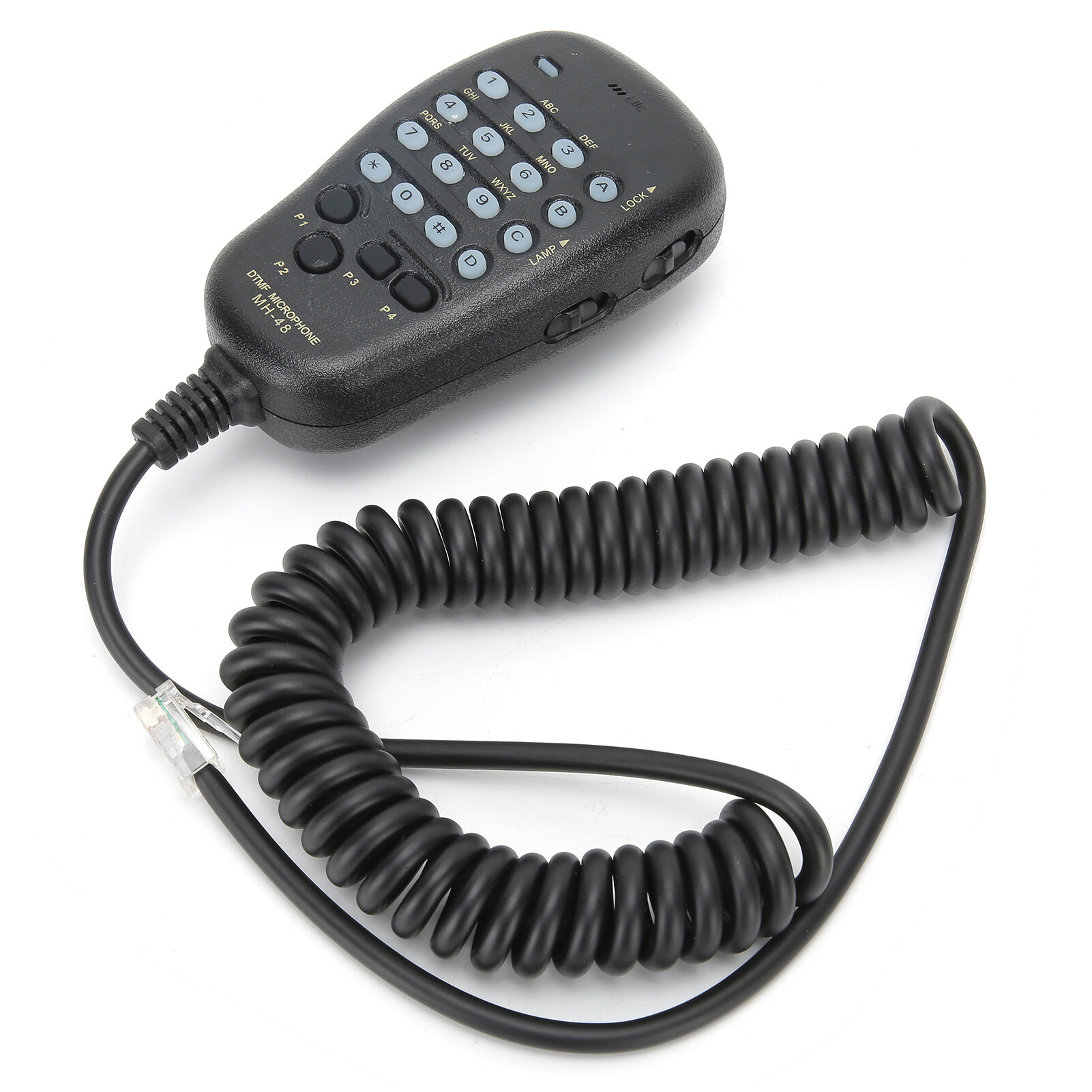Микрофон с кнопкой и динамиком с 6-pin разъемом для FT-1500 и FT-1802, DTMF, MH-48A6J