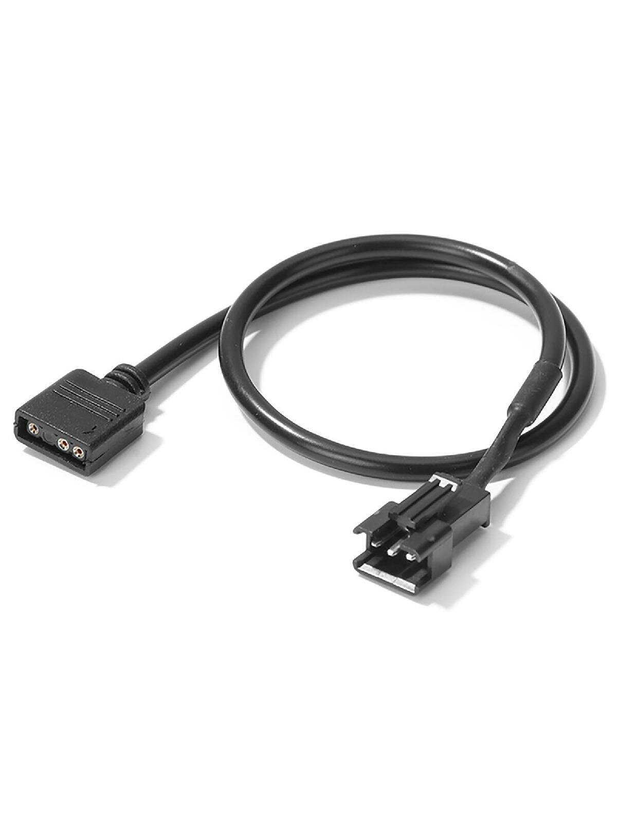 30cm Motherboard RGB Adapter Conversion Cable 5V 3Pin/12V 4Pin RGB Led Strip Light for PC Computer LED Light Strip Line