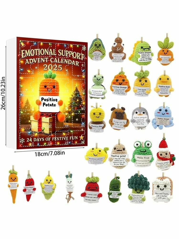 Адвент-календарь творческий EMOTIONAL SUPPORT ADVENT CALENDAR 2025