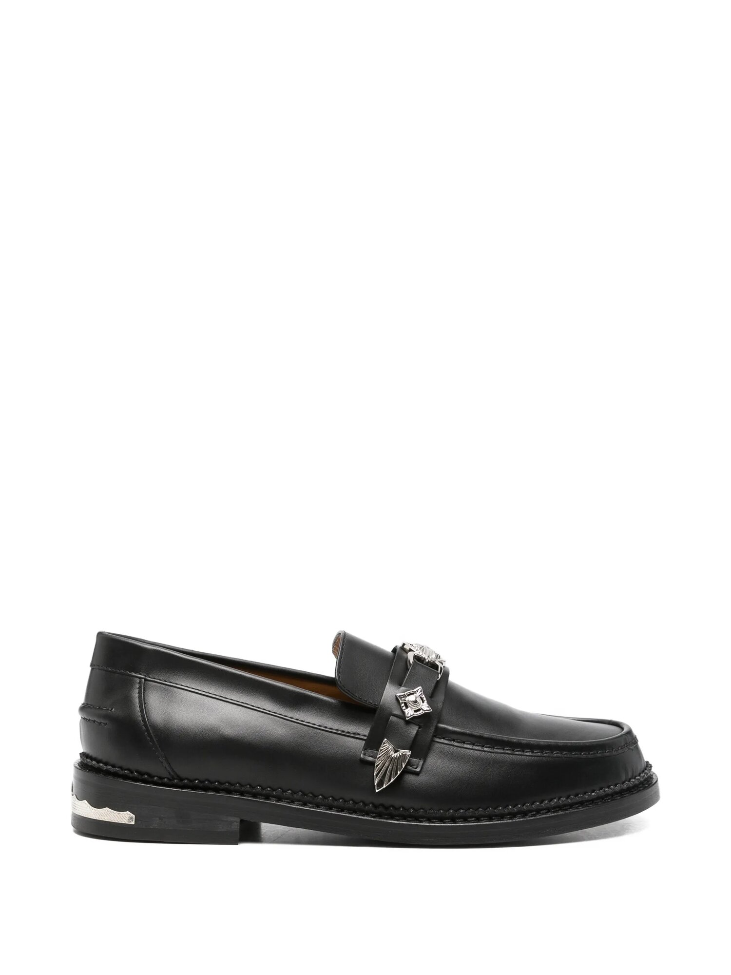 Лоферы Leather loafers