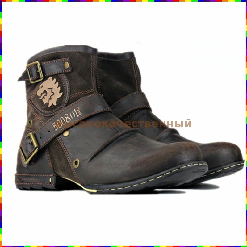 Кожаные казачьи сапоги ручной работы