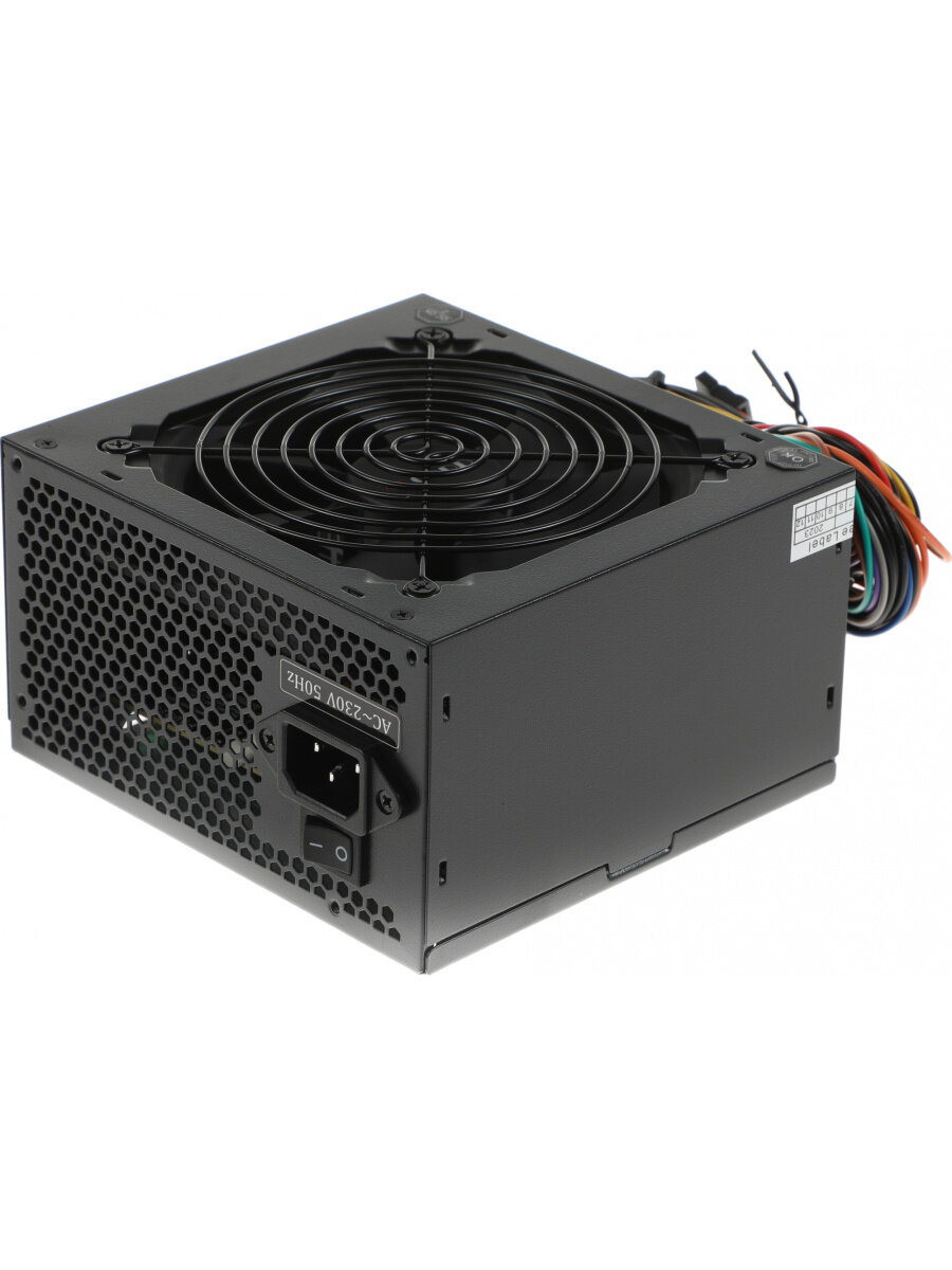 Блок питания ACCORD ACC-400W-12 ATX 400Вт 120мм, 20+4pin, 4pin CPU, 6pin видеокарты, черный, OEM