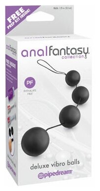 Pipedream Anal Fantasy Collection Deluxe Vibro Balls Анальные шарики, пластиковые