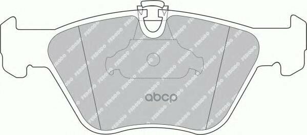 К-т дисков. тормоз. колодок BMW 5-й серии (E39) 95- П б/датч. Ferodo арт. FDB1073