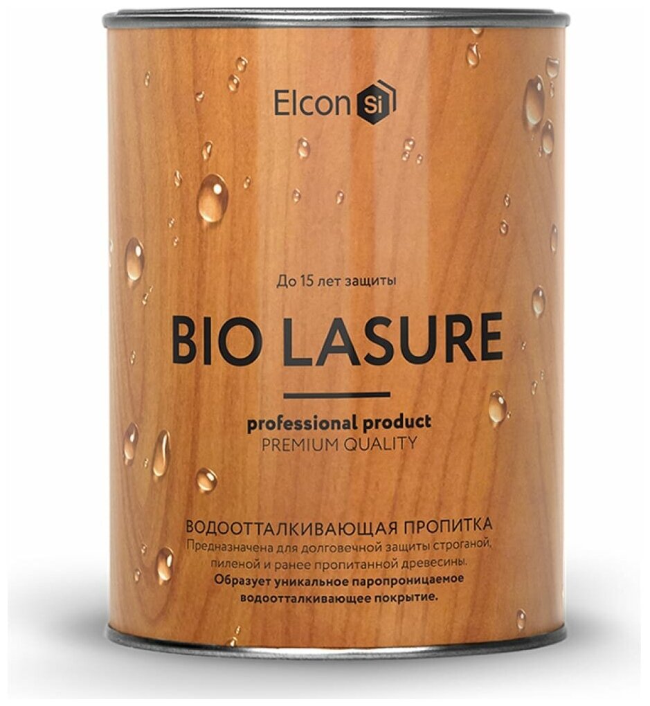Водоотталкивающая пропитка для дерева Elcon Bio Lasure