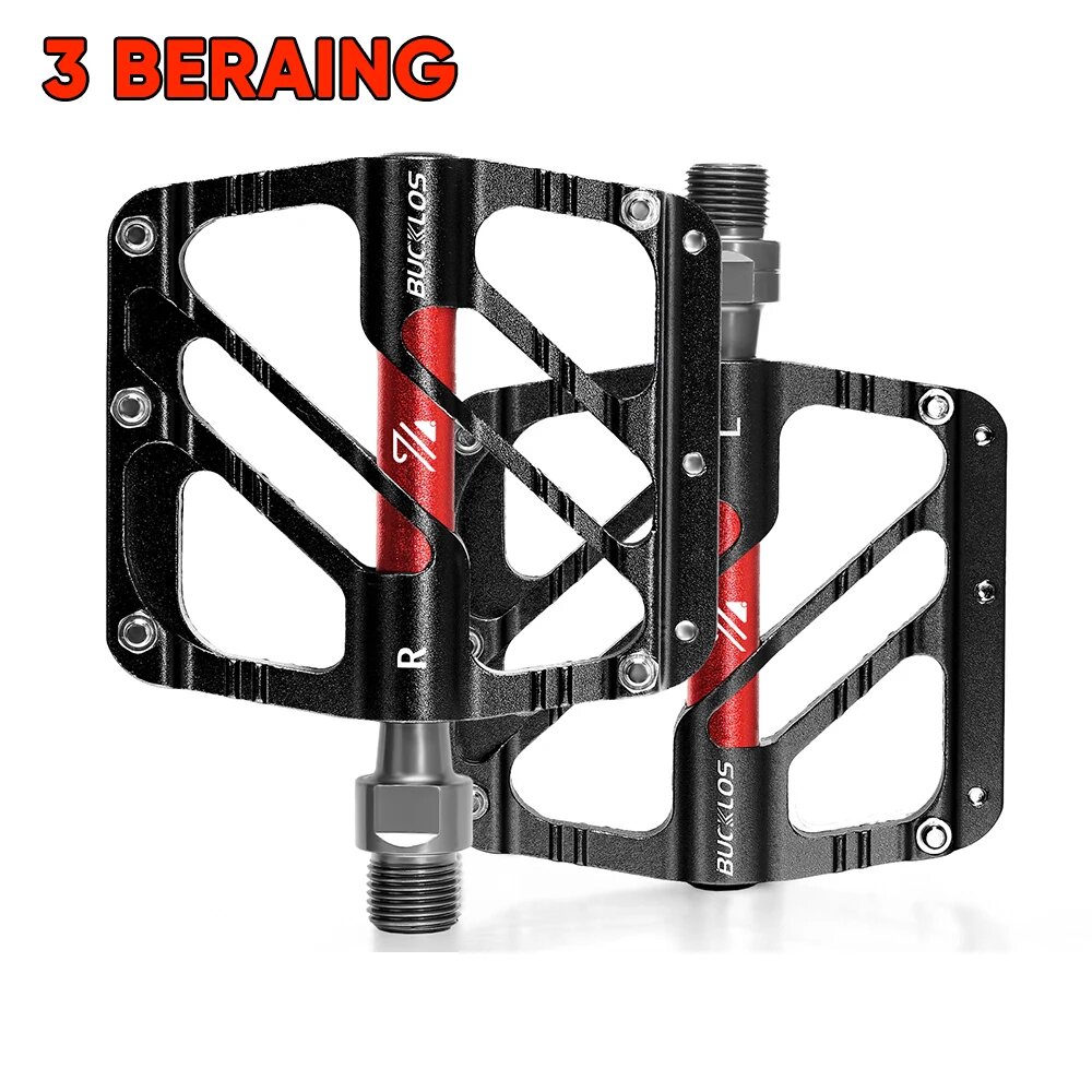 BUCKLOS М96 Педали для горного велосипеда 3 Bearing Black