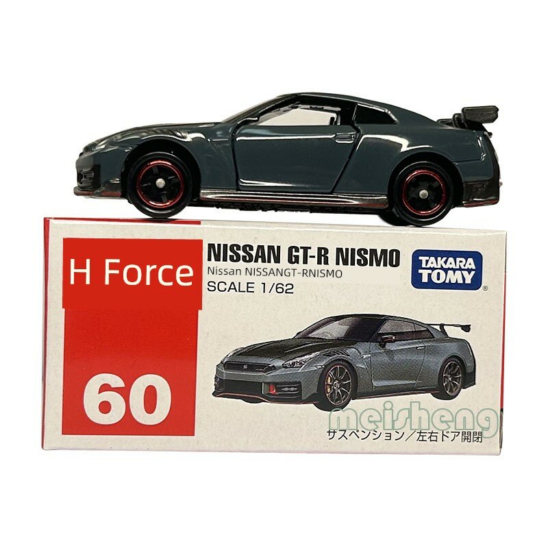 Модель из сплава TOMY Multicar: Nissan GTR 60-я редакция с открытием дверей слева и справа