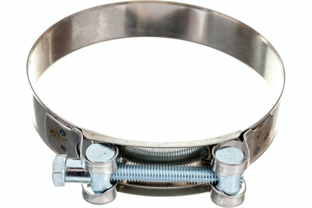 Nord-Yada силовой хомут D113-121 мм Ш24 Т0,8 мм болт М8x80 нержавеющая сталь 902897