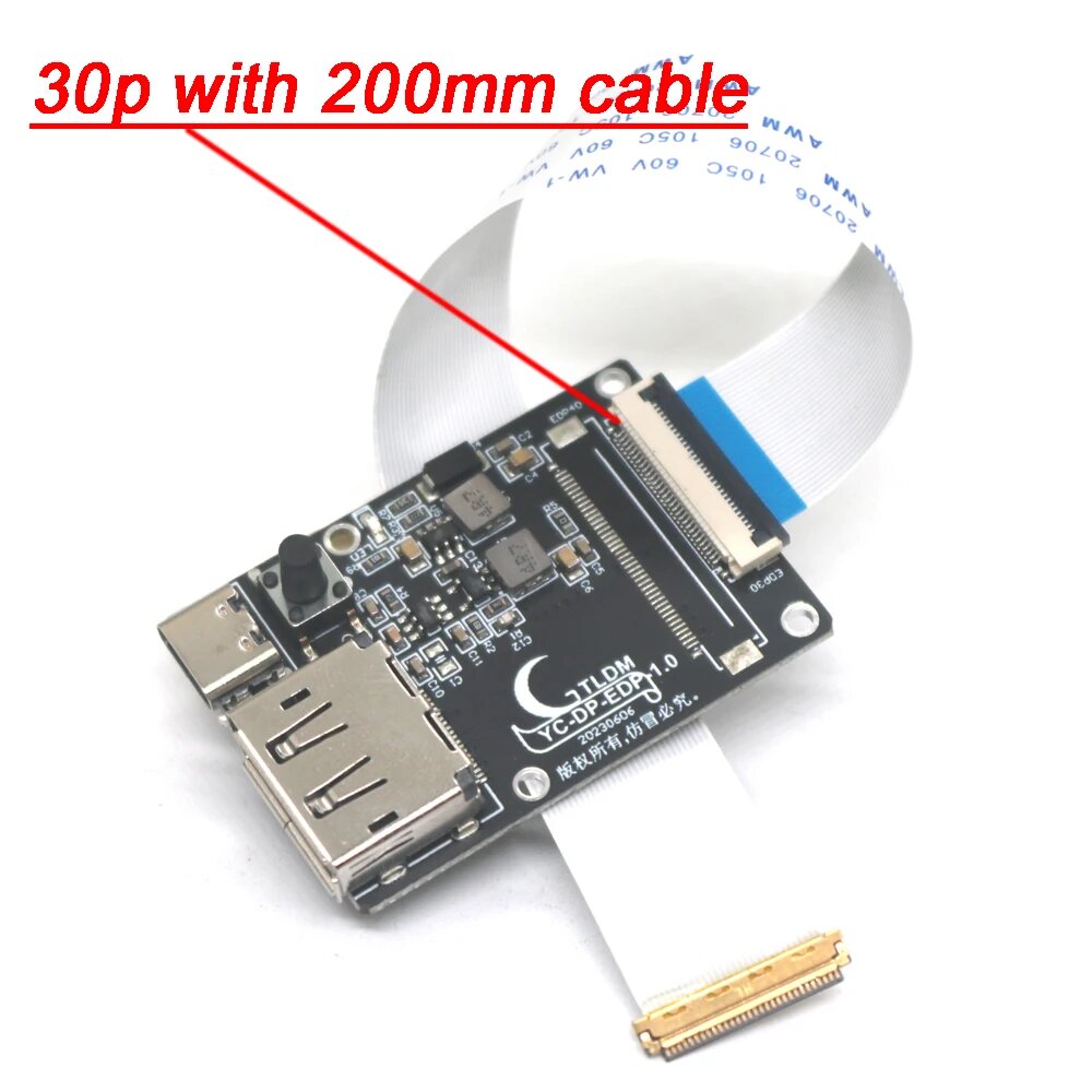 EDP сигнал адаптер плата DykbRadio 30PIN