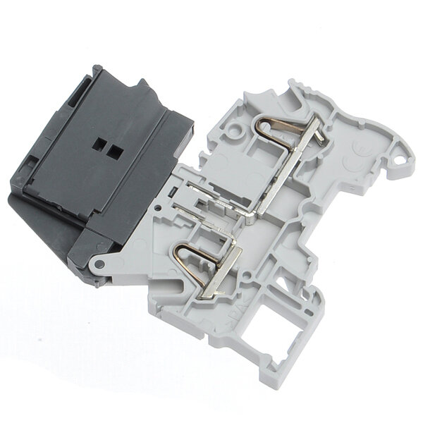 Клемма ZK2,5-SF 1SNK706410R0000 под предохранитель 5х20мм втычная серая 2,5мм2 6,3А (TE/АВВ) (3 шт. в комплекте)