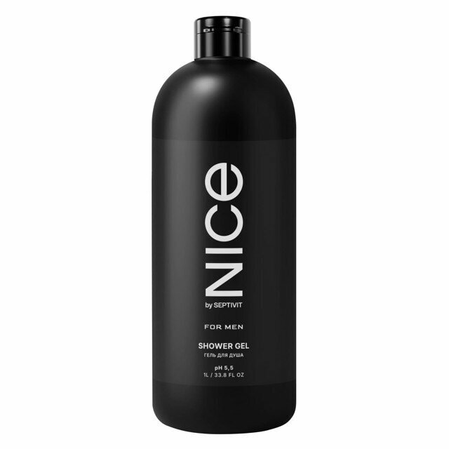 NICE by SEPTIVIT For Men гель для душа для всех типов кожи 1 л увлажняющая формула