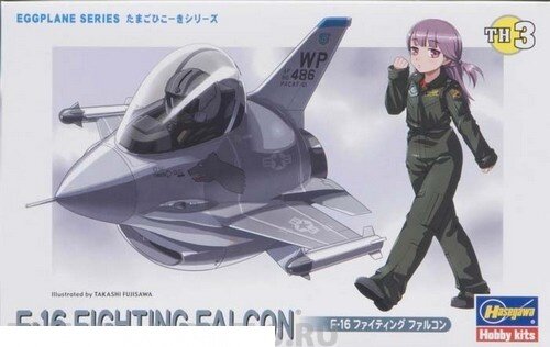 60103 Модель самолета EGG PLANE F-16 FIGHTING FALCON